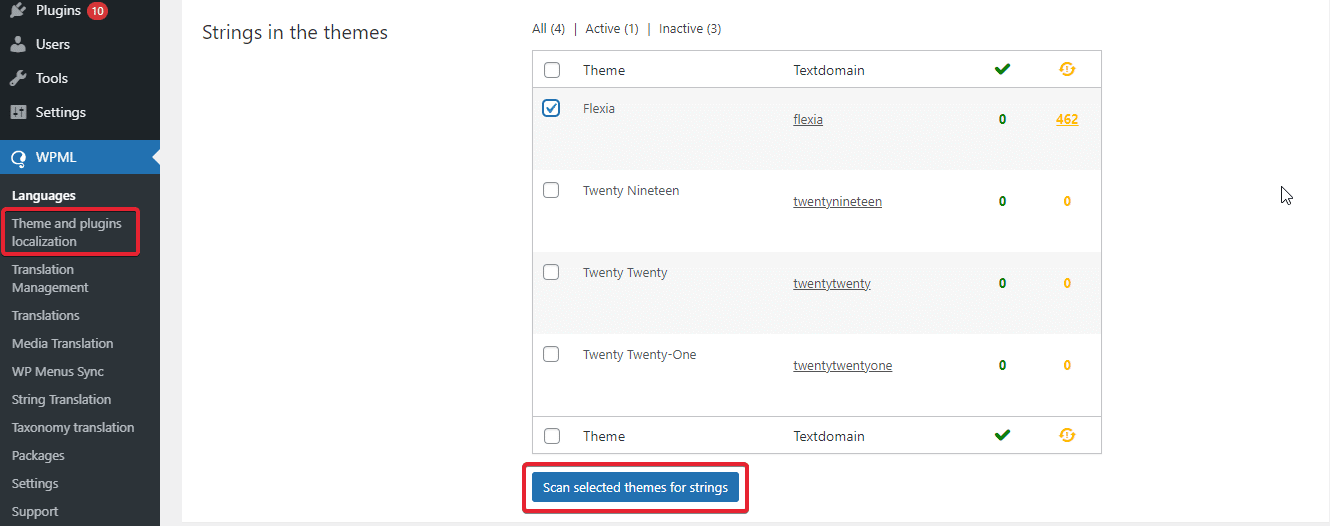 How To Translate Flexia Theme with WPML - Flexia