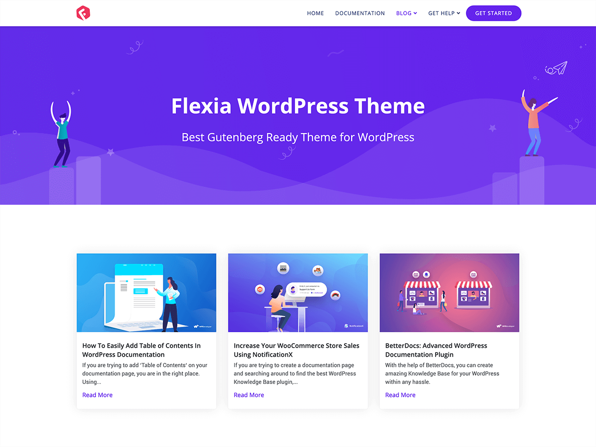 Flexia - Best Gutenberg Ready Theme for WordPress
